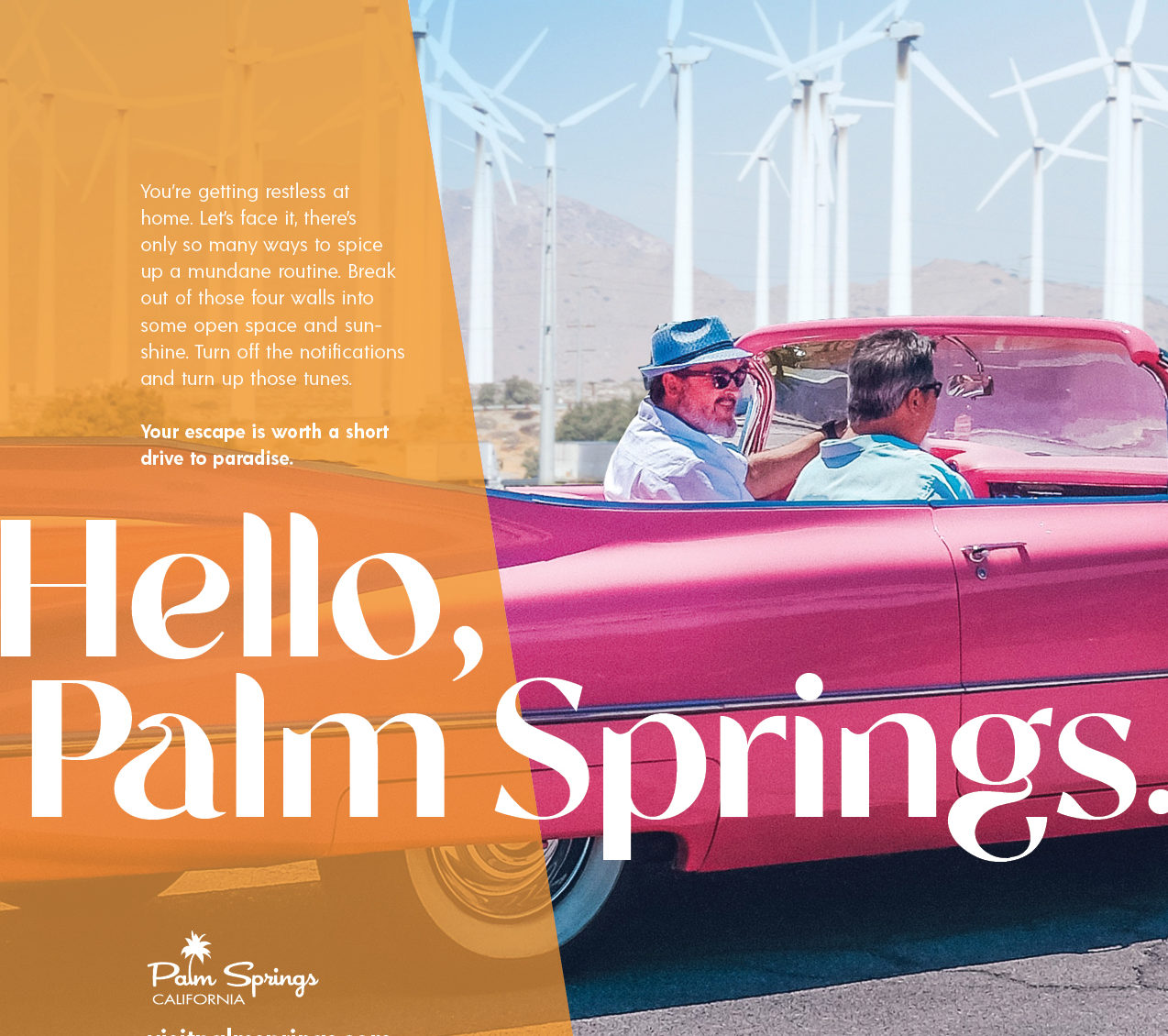 Visit Palm Springs Launches ‘Hello’ Campaign - JNS Next